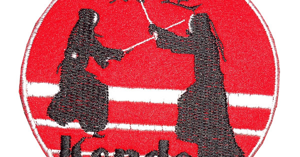 Κεντητό Σηματάκι Kendo