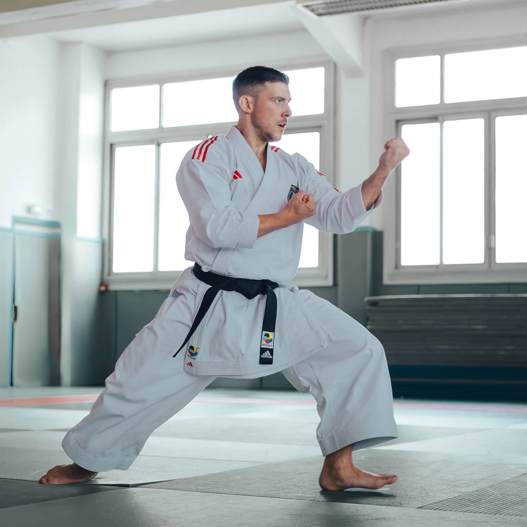 Karate Στολή adidas SHORI KATA K999 GREEN Σετ